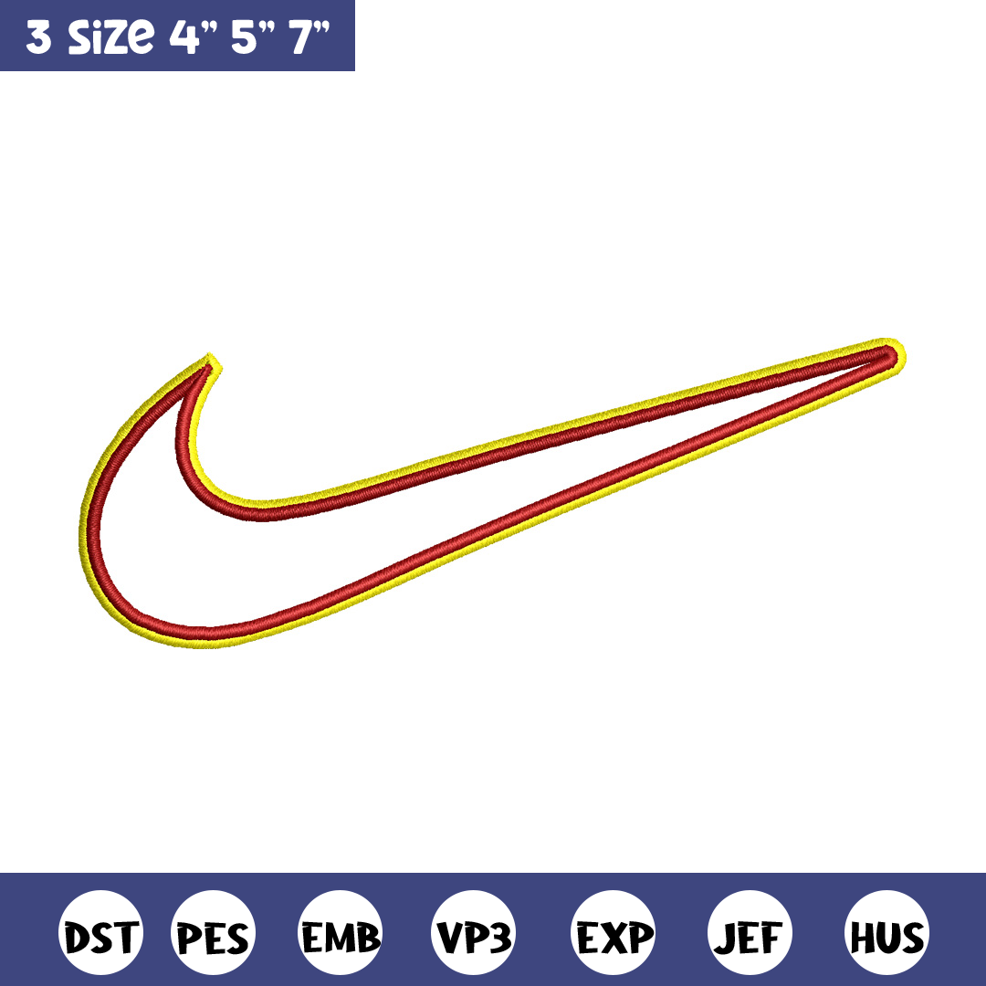 Nike logo embroidery design, Logo embroidery, Nike design, E | Inspire ...