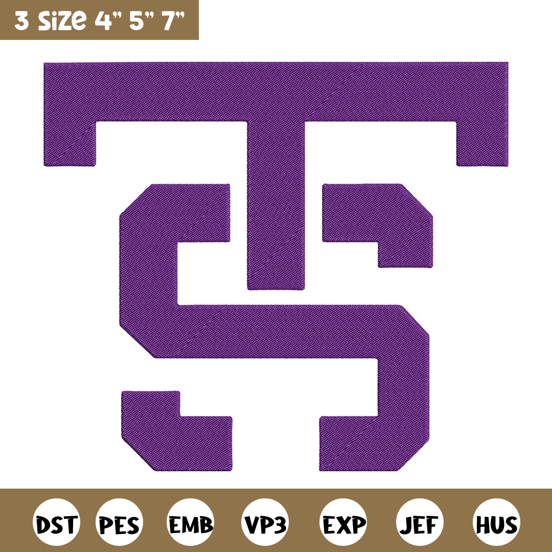 St. Thomas logo embroidery design,NCAA embroidery,Sport embr | Inspire ...