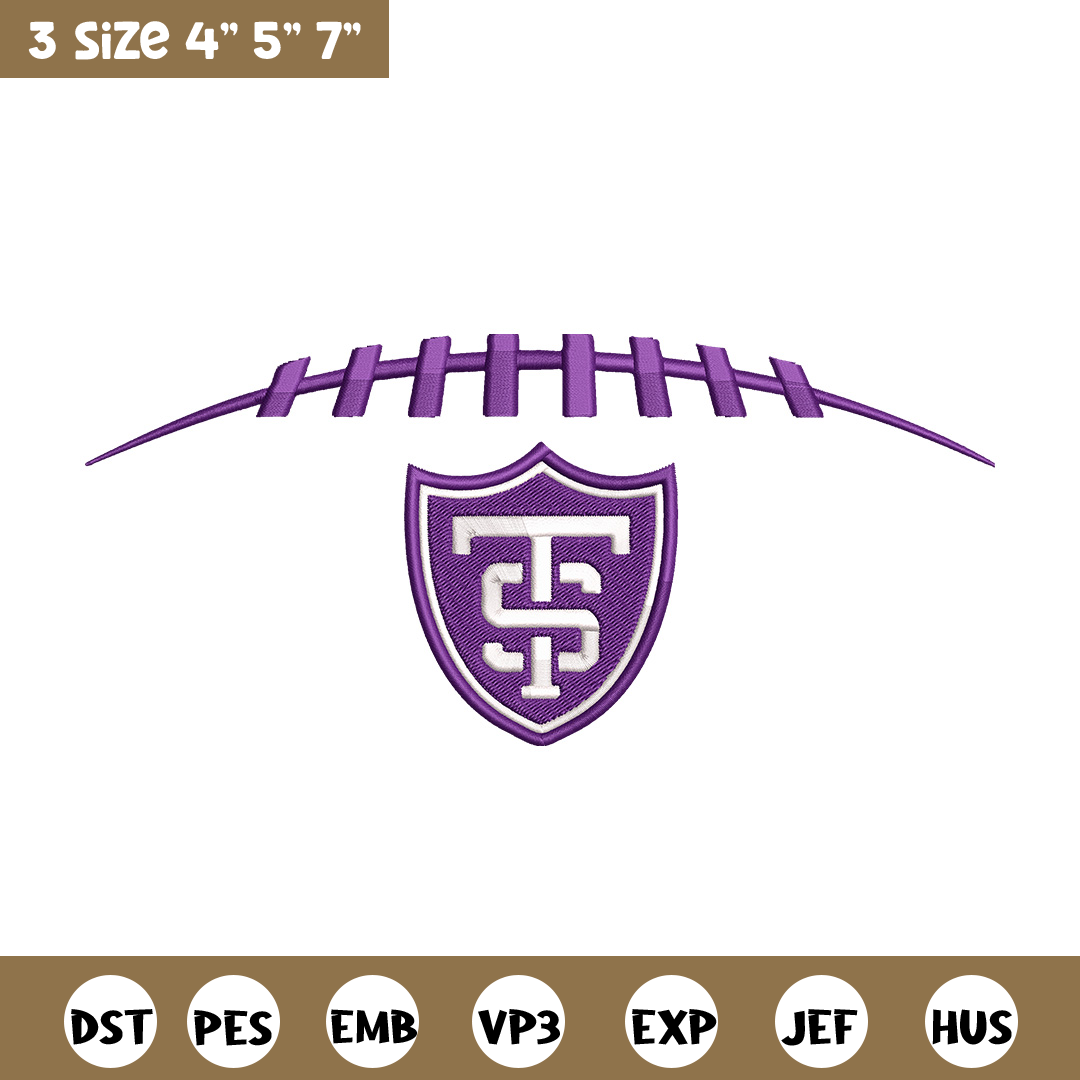 St. Thomas University logo embroidery design, NCAA embroider - Inspire ...