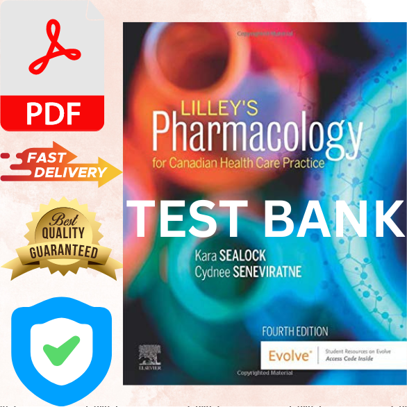 TEST BANK Lilley's Pharmacology for Canadian Health Care Pra | Inspire ...