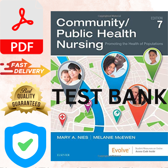 TEST BANK For Community Public Health Nursing 7th Edition Ma | Inspire ...