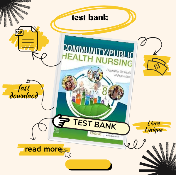 Test Bank For Community Public Health Nursing 8th Edition by | Inspire ...