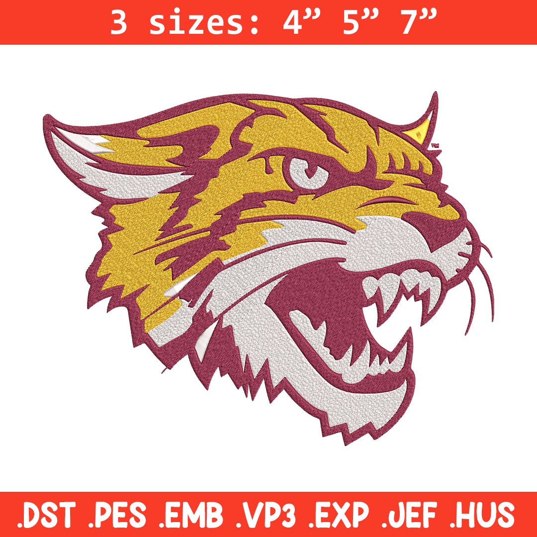 Bethune Cookman logo embroidery design, NCAA embroidery, Spo - Inspire ...
