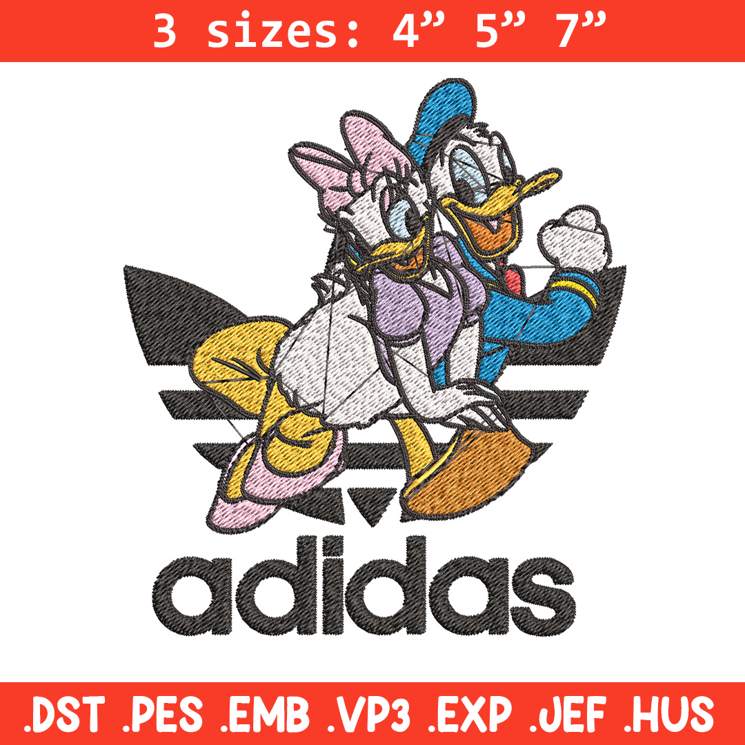 Daisy x duck adidas Embroidery Design, Adidas Embroidery, Br - Inspire ...