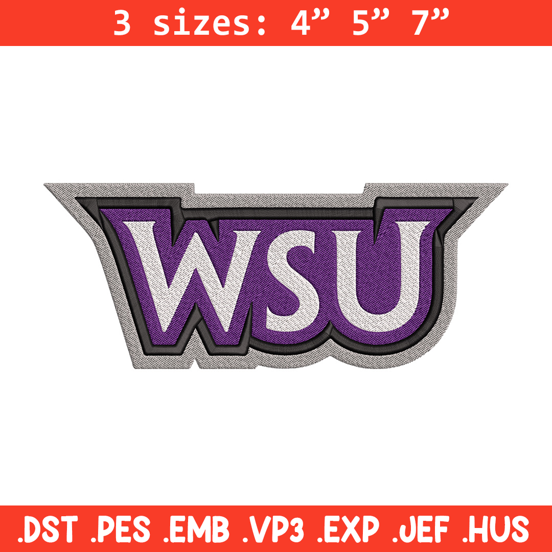 Weber State logo embroidery design, NCAA embroidery, Embroid - Inspire ...