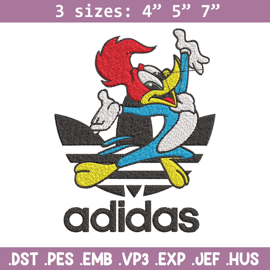 Woody cartoon Embroidery Design, Adidas Embroidery, Embroide | Inspire ...