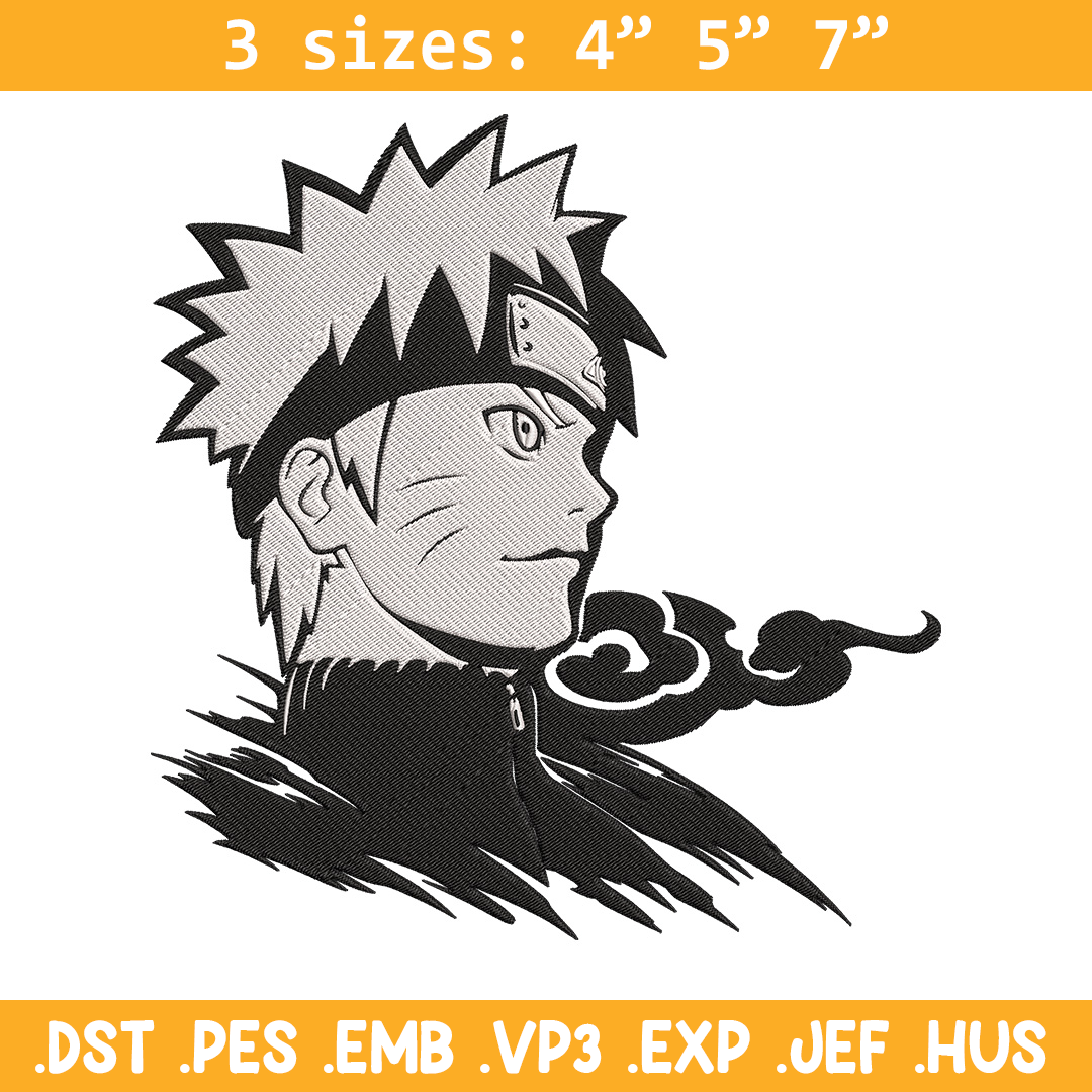 Naruto shippuden Embroidery Design, Naruto Embroidery, Embro - Inspire ...