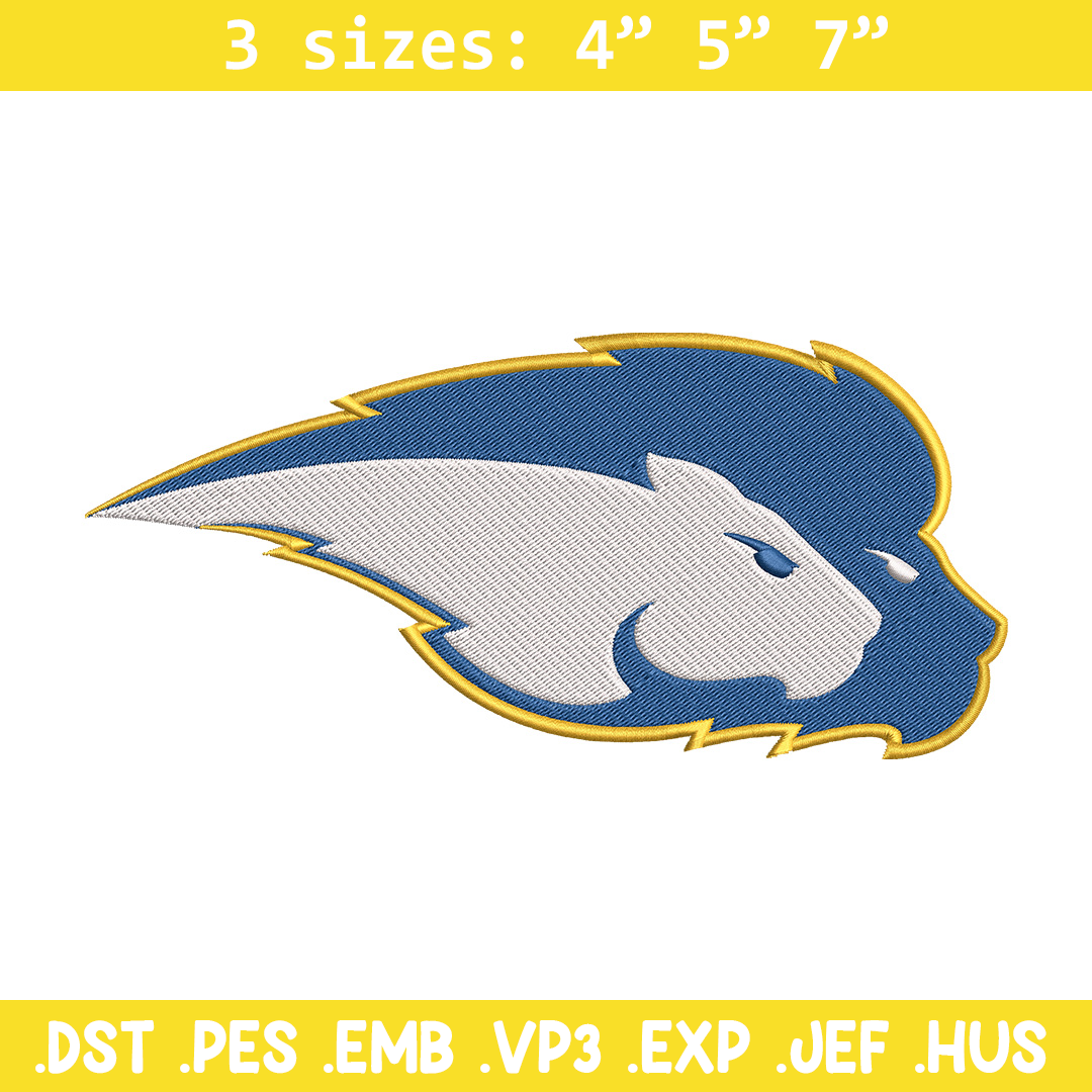 Hofstra University logo embroidery design, NCAA embroidery, | Inspire ...