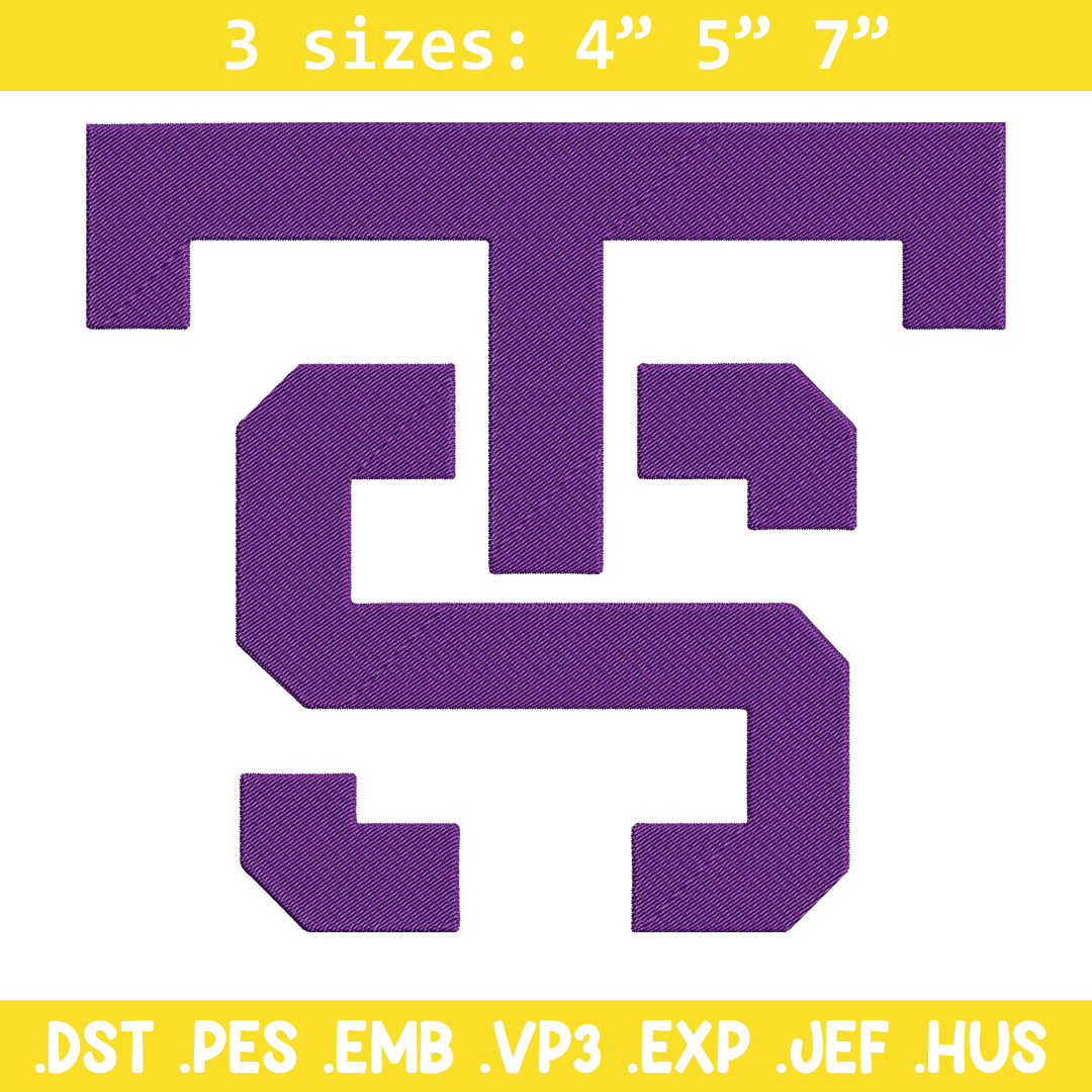 St. Thomas logo embroidery design,NCAA embroidery,Sport embr | Inspire ...
