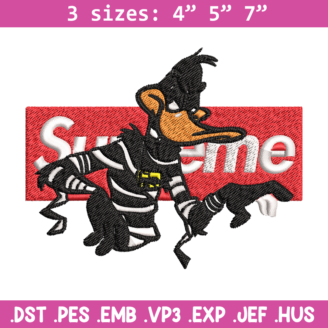 Daffy Duck Supreme Embroidery design, Daffy Duck Embroidery, | Inspire ...