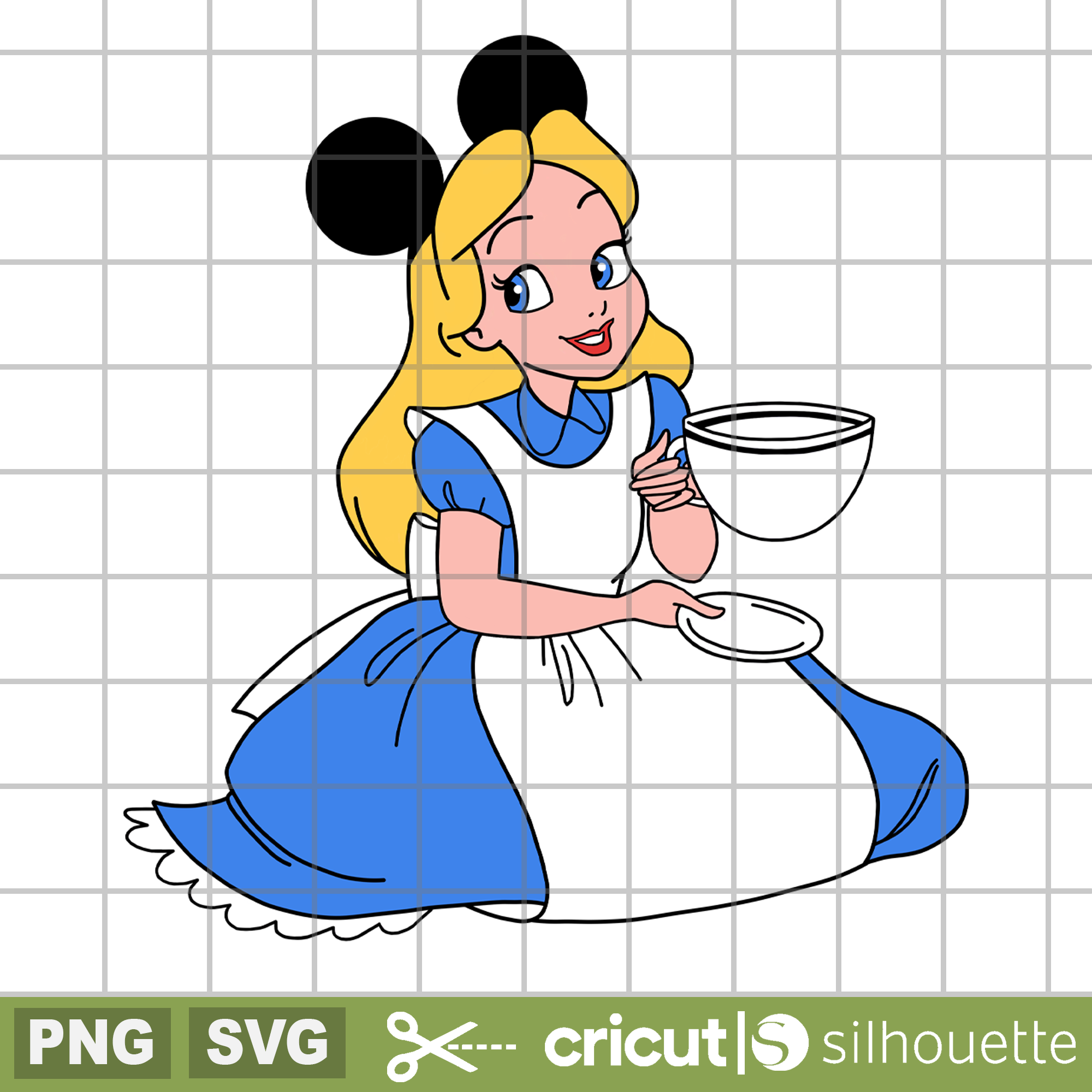 Alice in Wonderland svg, Alice in Wonderland png, disney pri - Inspire ...