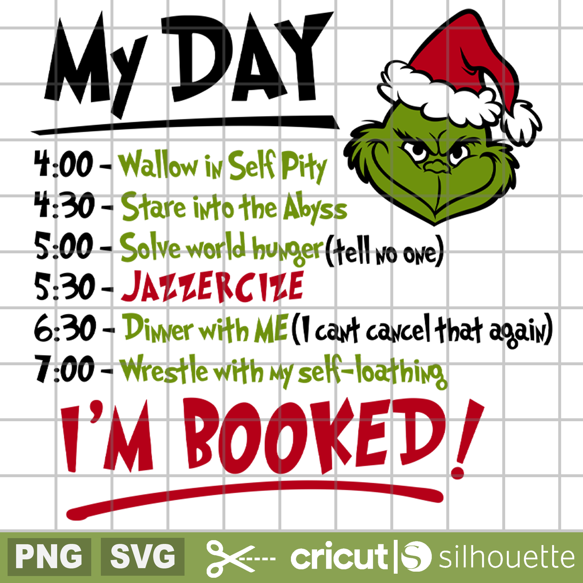My Day Grinch Svg, Grinch My Day Svg, Grinch Svg, Christmas - Inspire ...