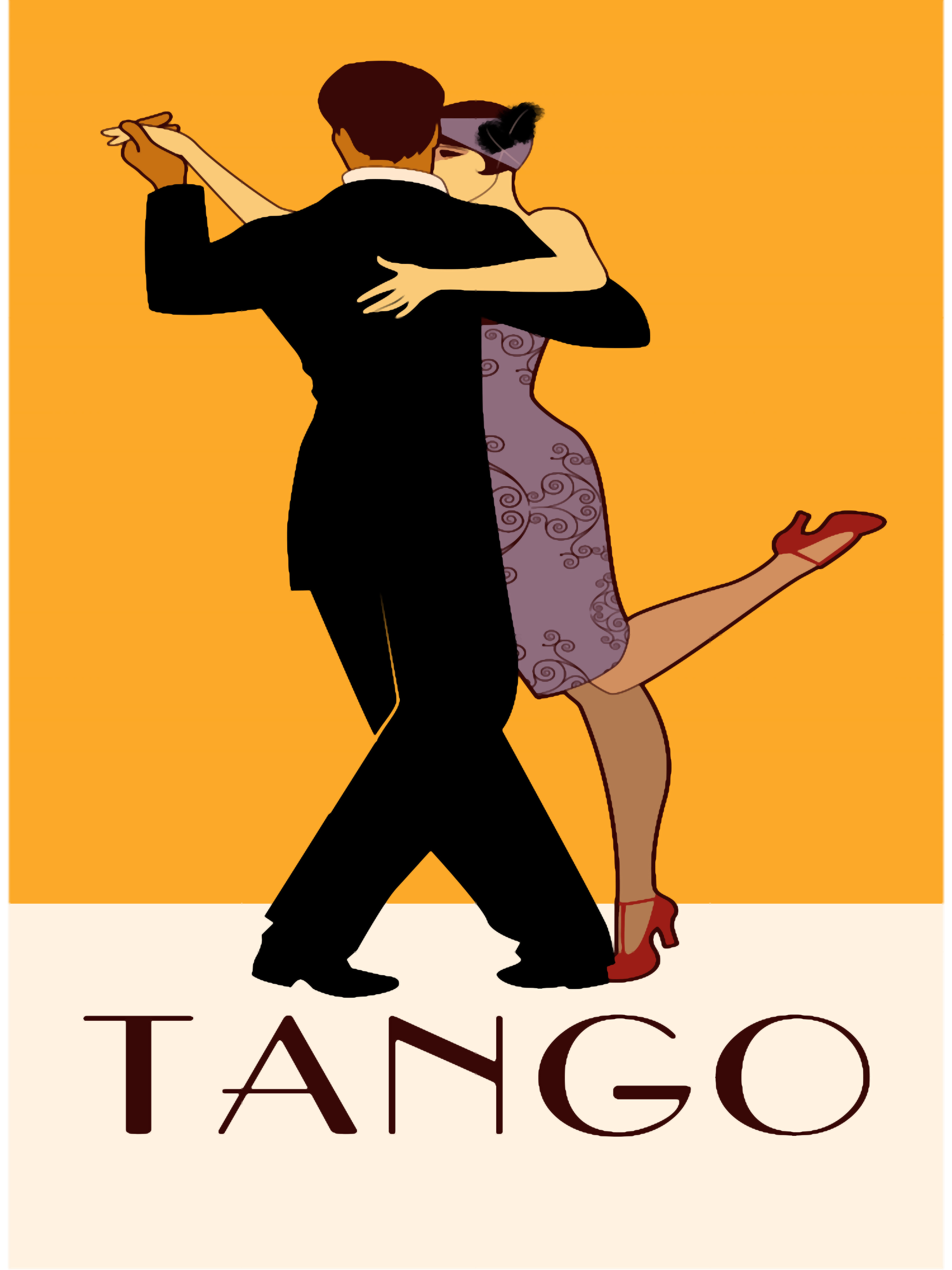 Art Deco Argentine Tango A Dreamers Dance Vintage Retro Art | Inspire ...