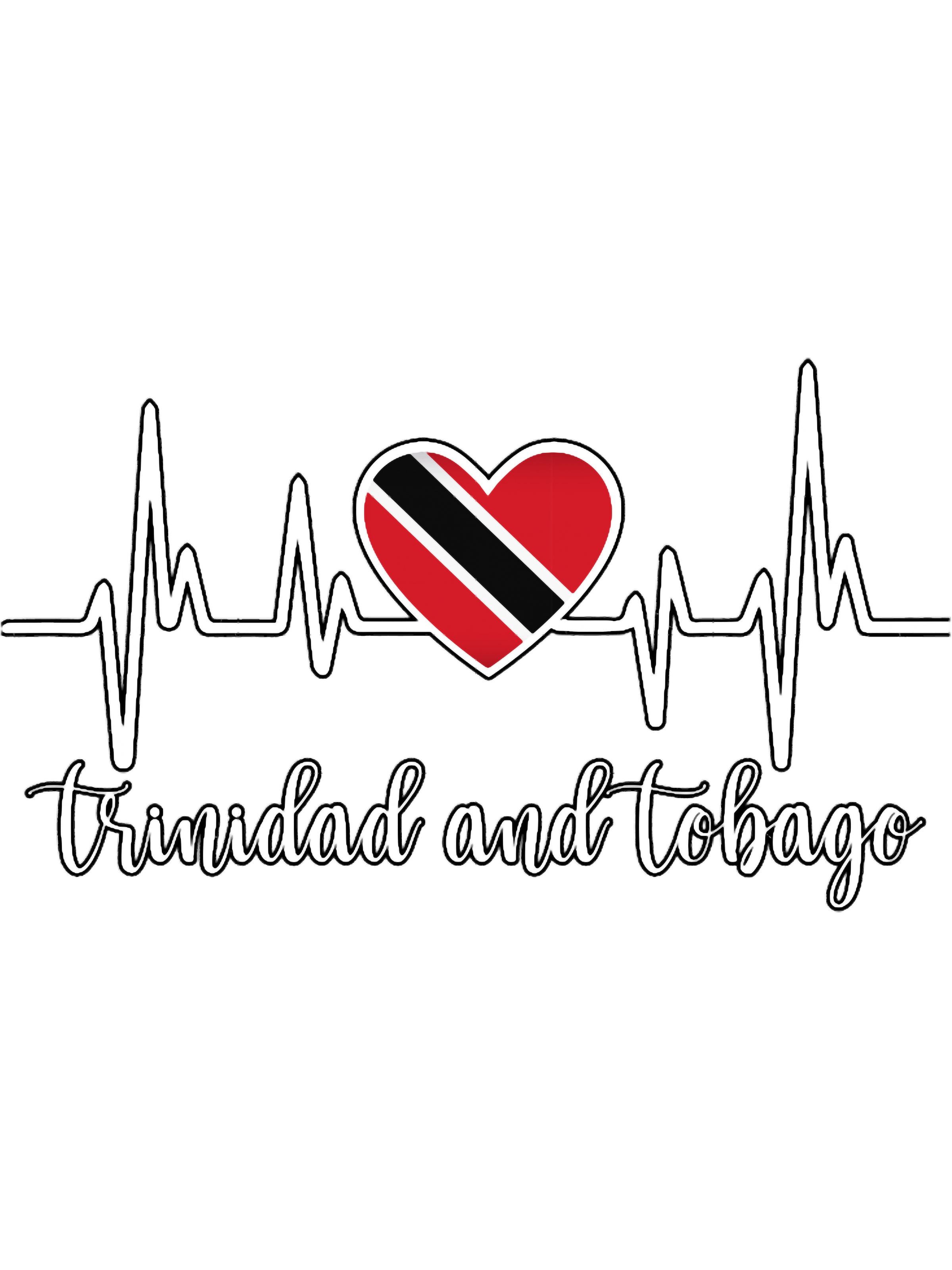 heart flag of Trinidad and Tobago,Trinidad and Tobago heart | Inspire ...