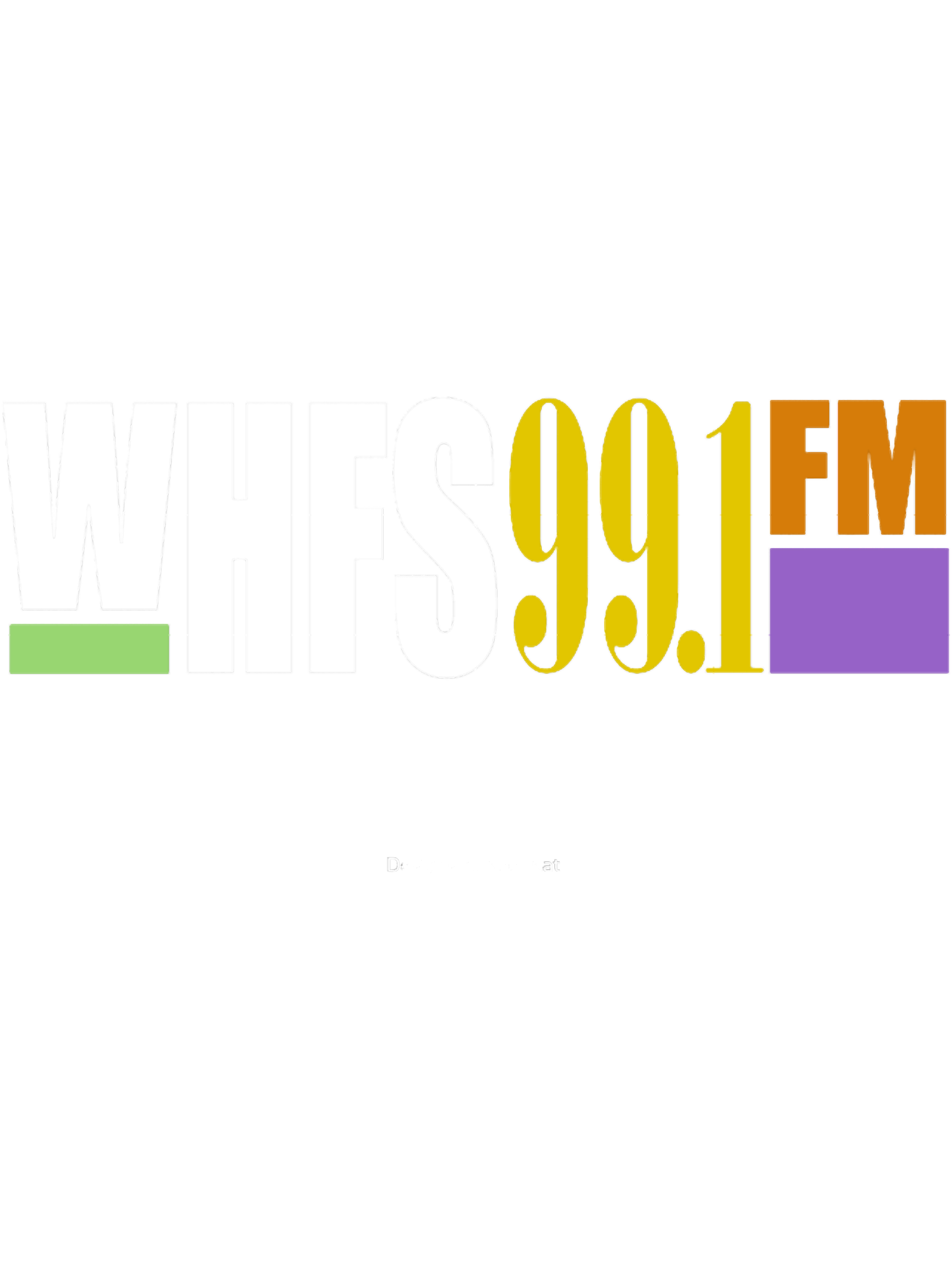 WHFS 99.1 FM Washington, DC Radio Station Later Logo | Inspire Uplift