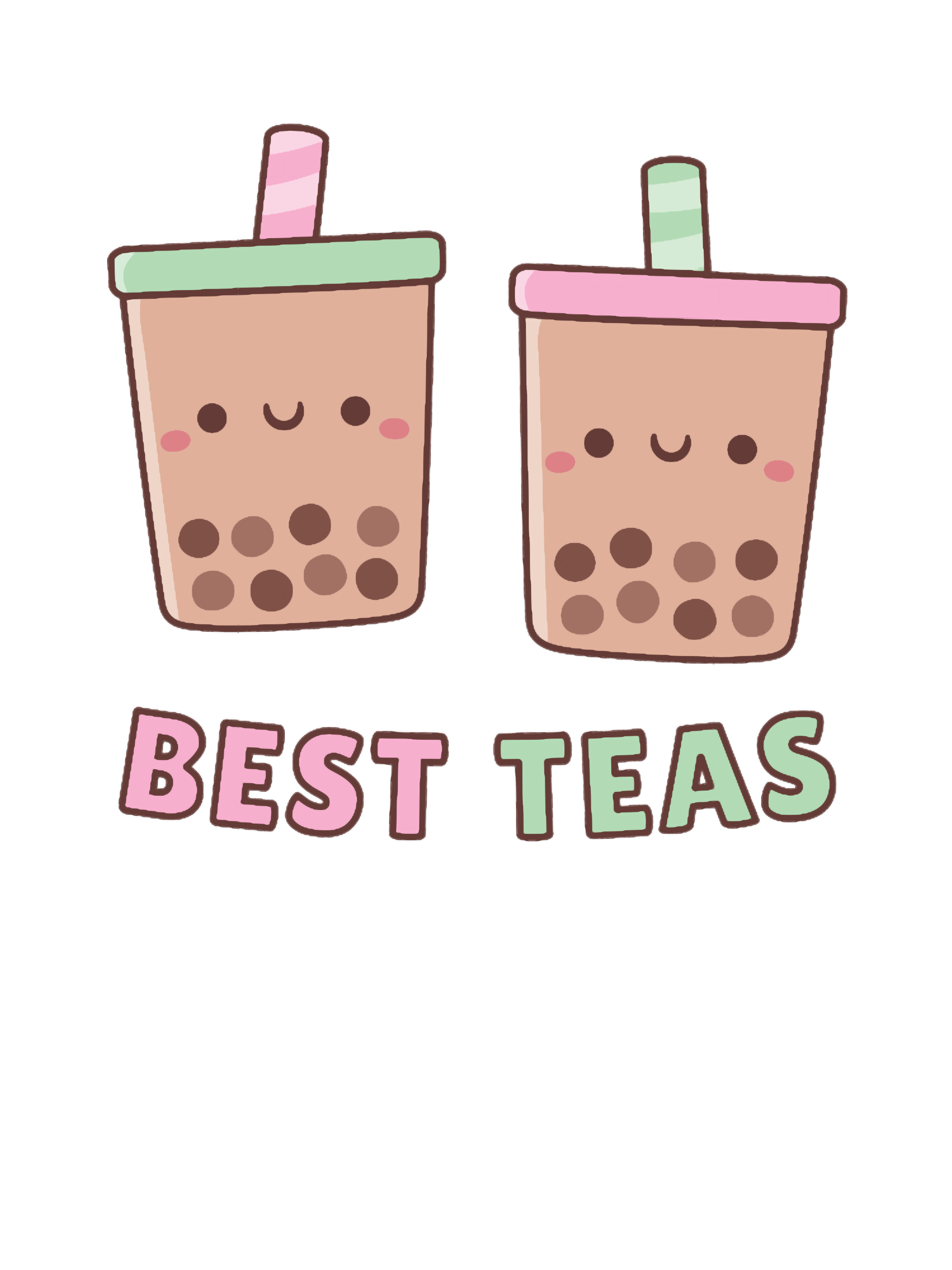 Cute Bubble Tea Best Teas Doodle | Inspire Uplift