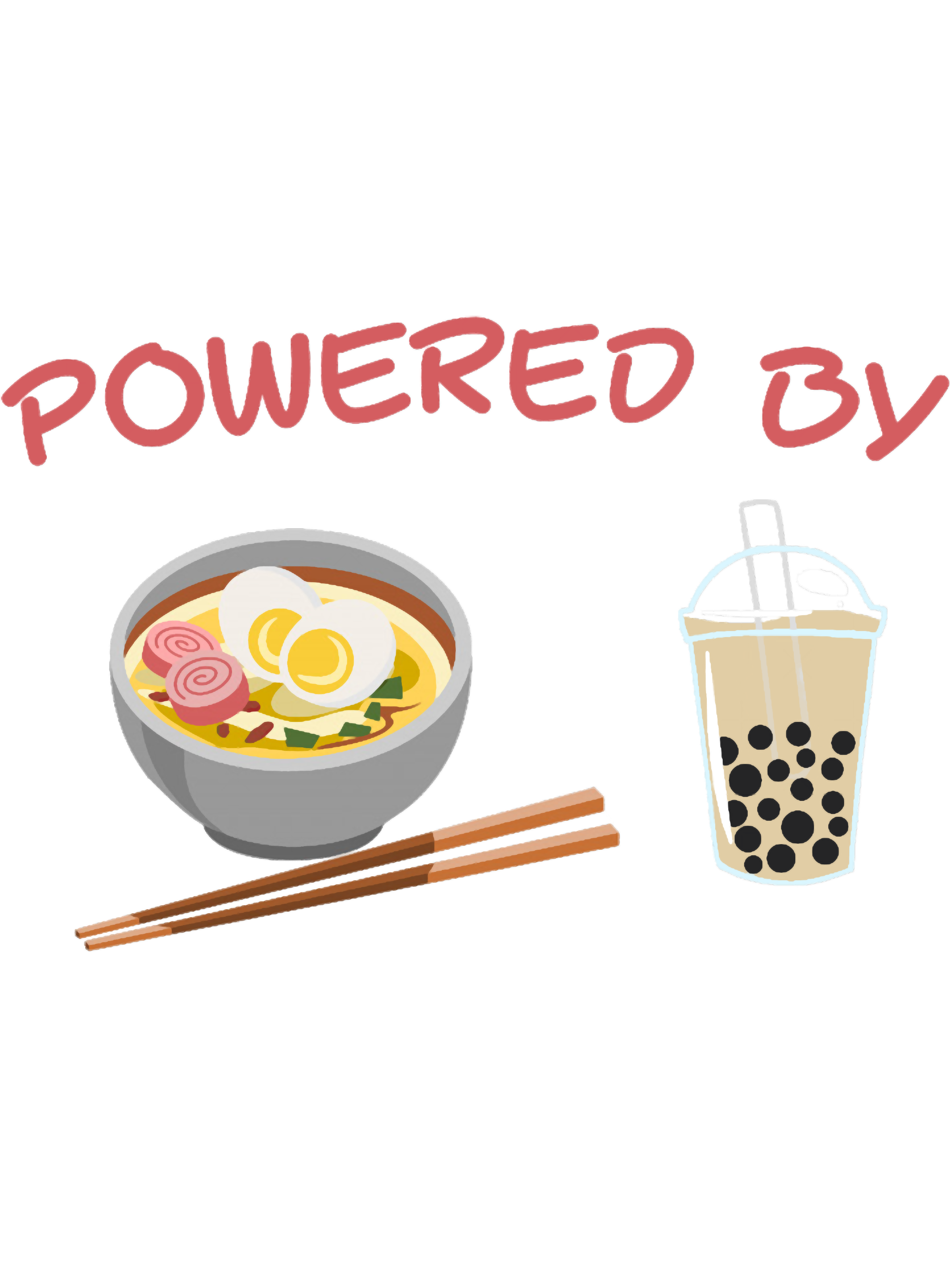 Ramen Boba Bubble Tea Heart Beat | Inspire Uplift