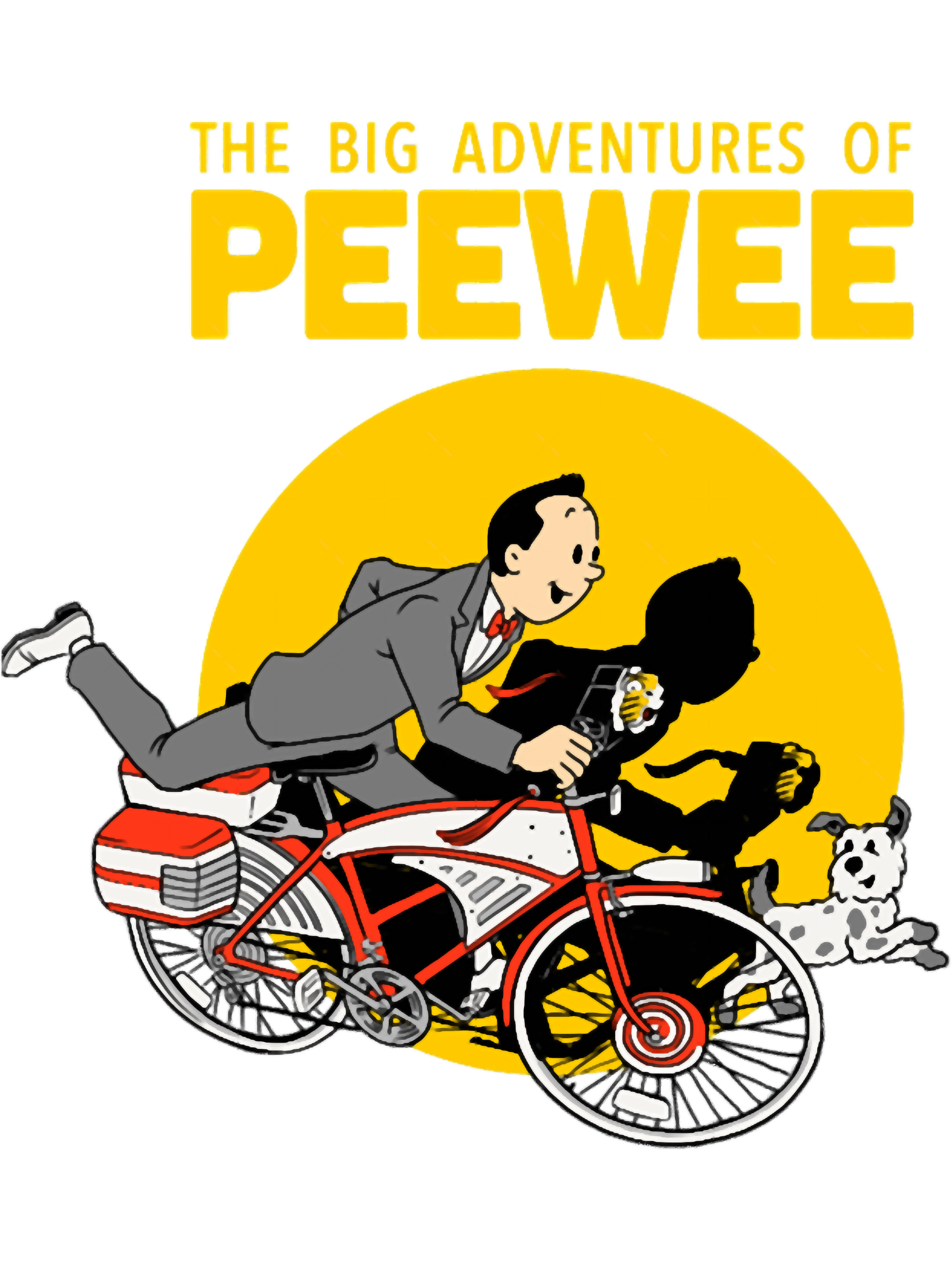 Music Vintage Retro Pee Wee Herman The Big Adventures Of Pee | Inspire ...