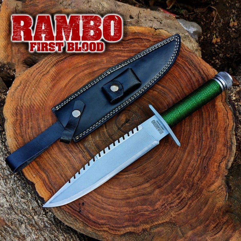 Handmade Rambo Knife: Rambo First Blood Movie Replica Surviv | Inspire ...