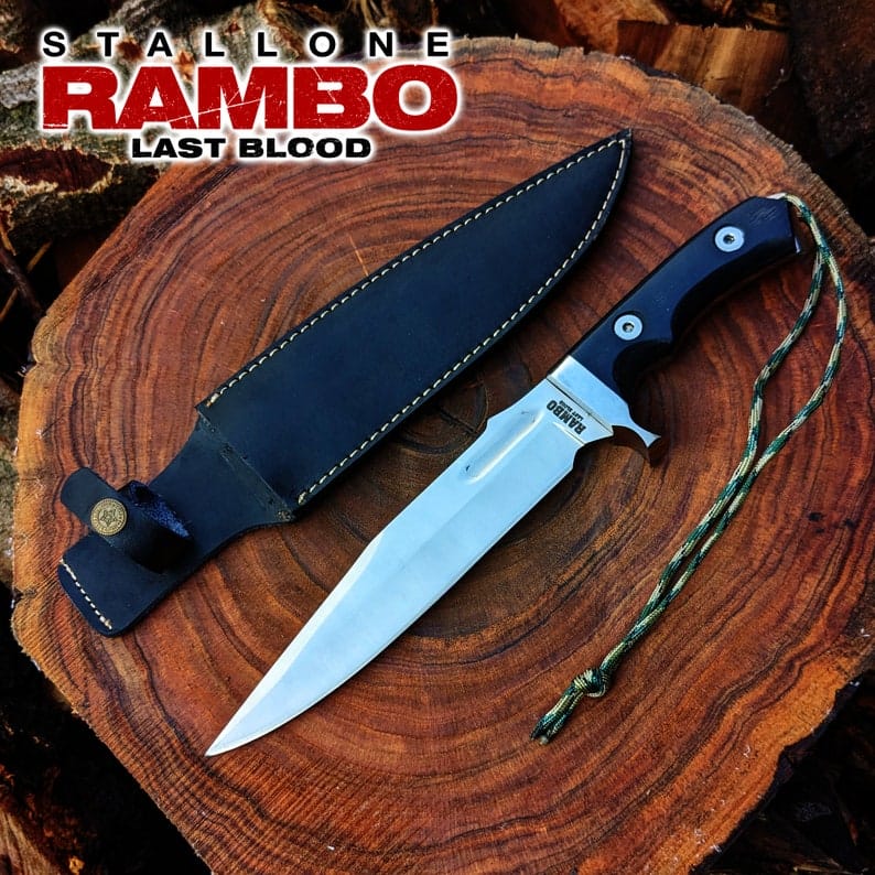 Rambo Bowie Knife: Rambo V Last Blood Replica Bowie Knife wi | Inspire ...