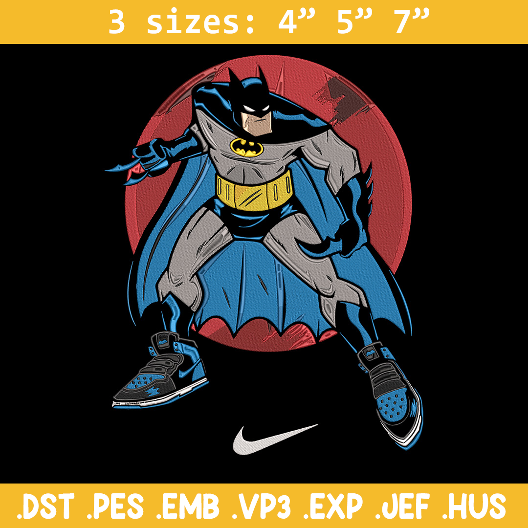 Batman poster Embroidery Design, Batman Embroidery, Embroide | Inspire ...