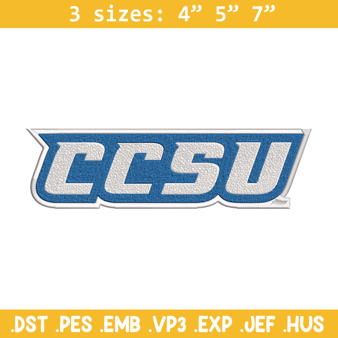 Central Connecticut logo embroidery design, Sport embroidery | Inspire ...