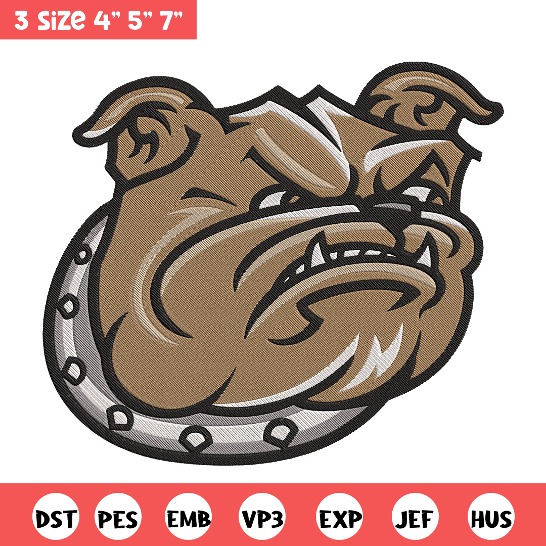 Bryant University logo embroidery design, NCAA embroidery, S | Inspire ...