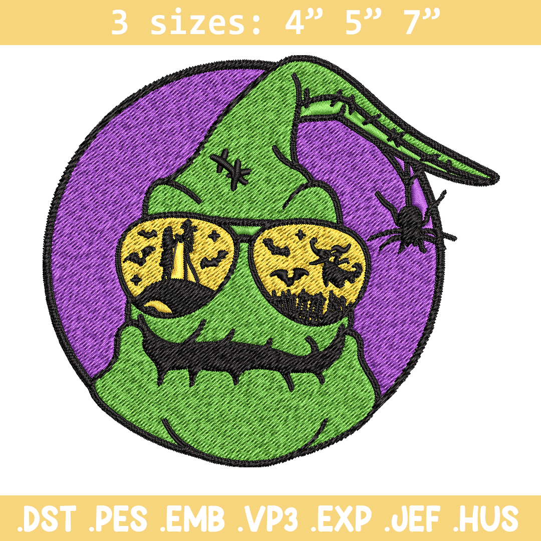 Oogie Boogie Man Embroidery design, Oogie Boogie Embroidery, | Inspire ...