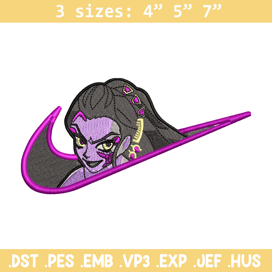 Daki nike embroidery design, Kimetsu no Yaiba embroidery, ni | Inspire ...