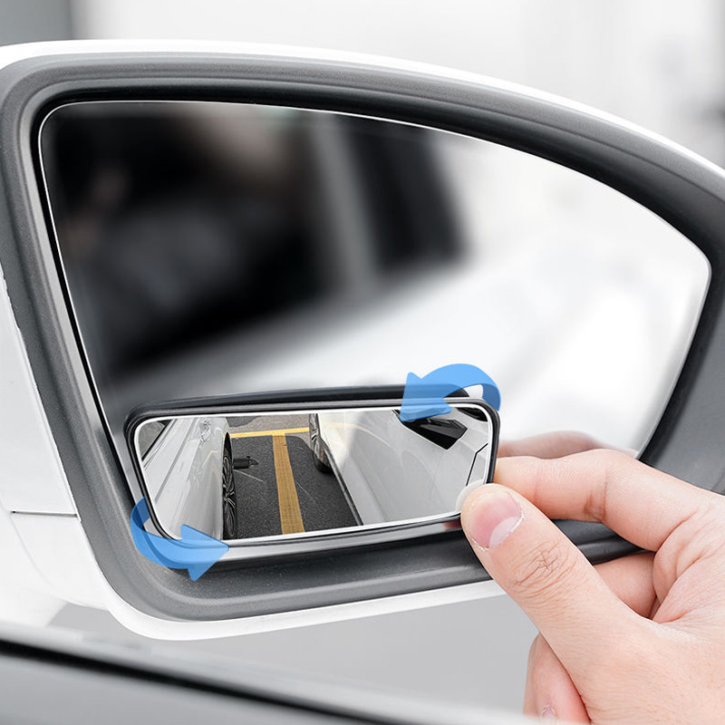 360° Adjustable Blind Spot Mirror – Wide Angle Car Rearview | Inspire ...