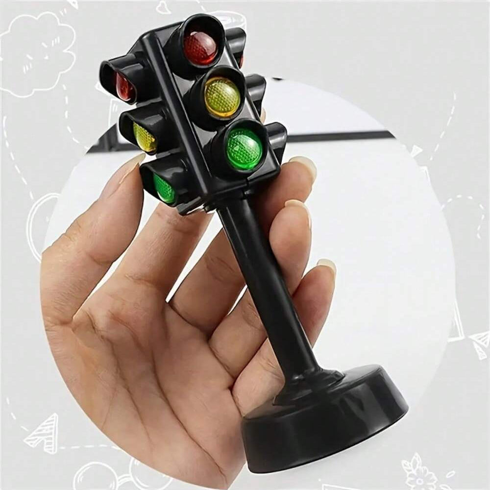 Mini Traffic Light Toy – Kids Safety Education Block Gift | Inspire Uplift