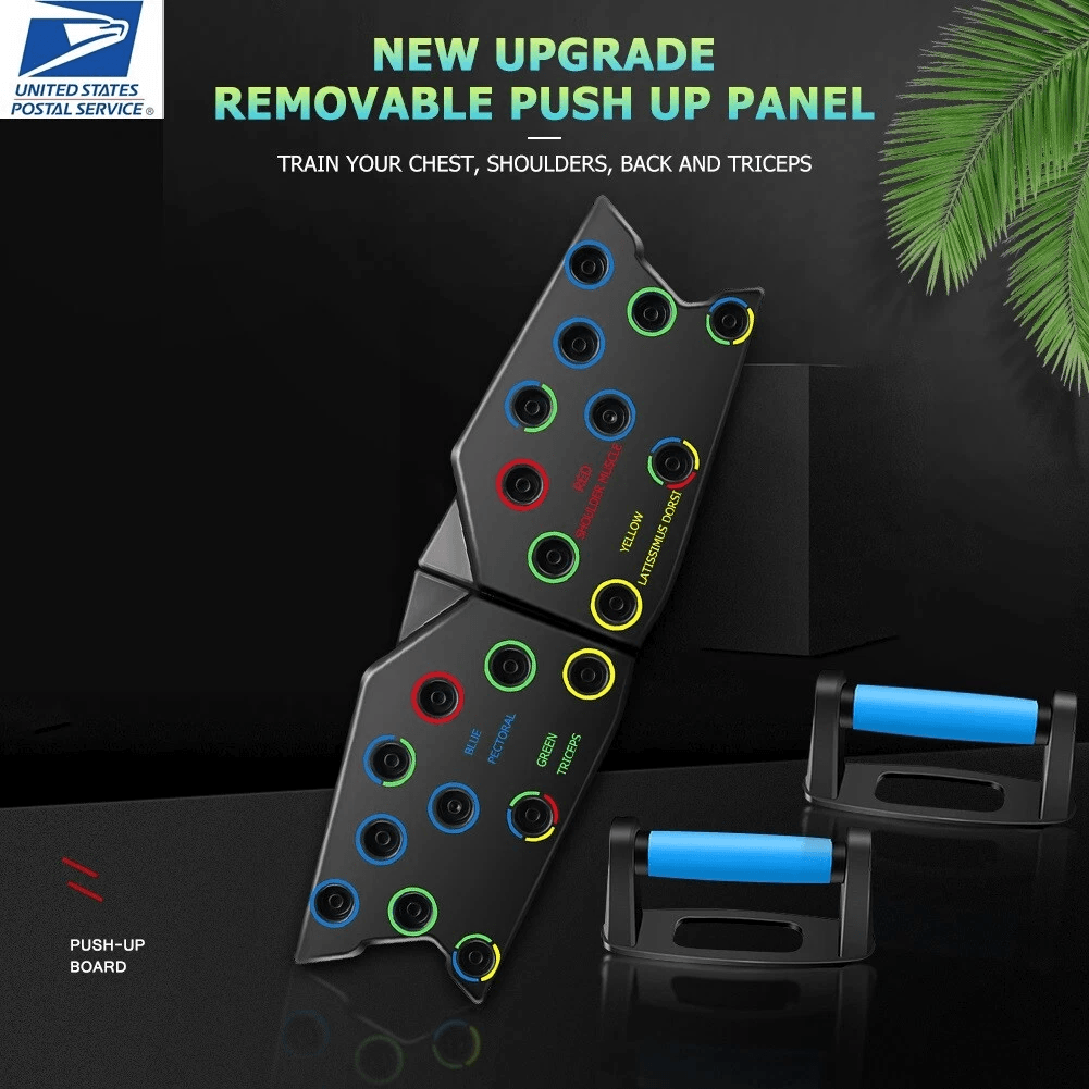 14 in 1 Push Up Rack Board | Home Workout Gym | Inspire Uplift