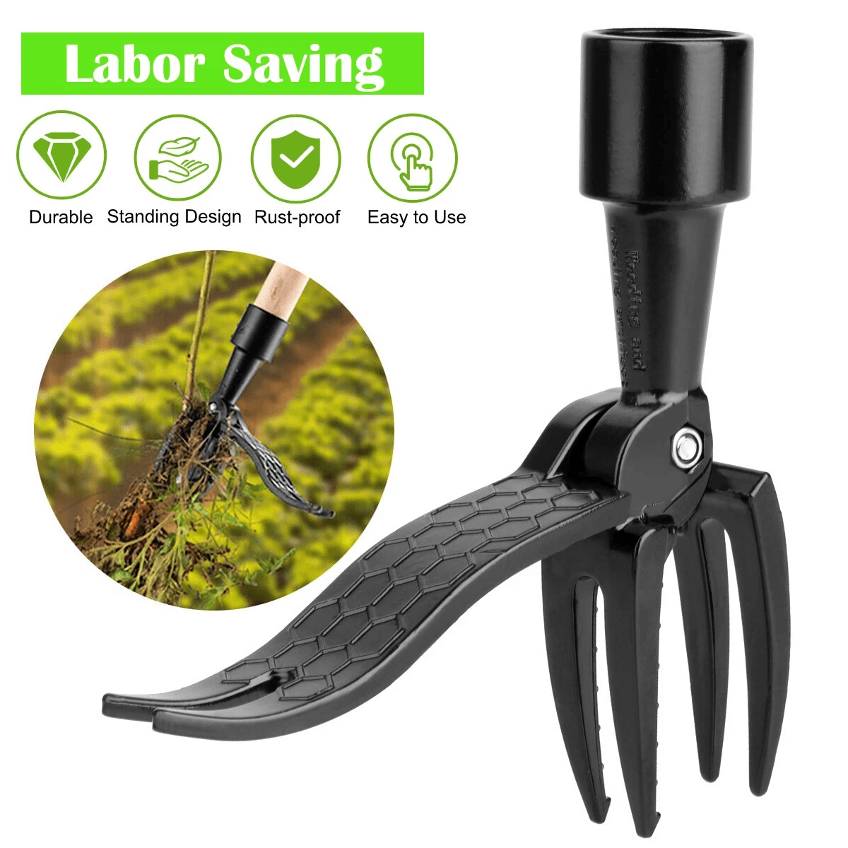 Outdoor Weeder Stand Up Weed Puller Tool Easy | Inspire Uplift