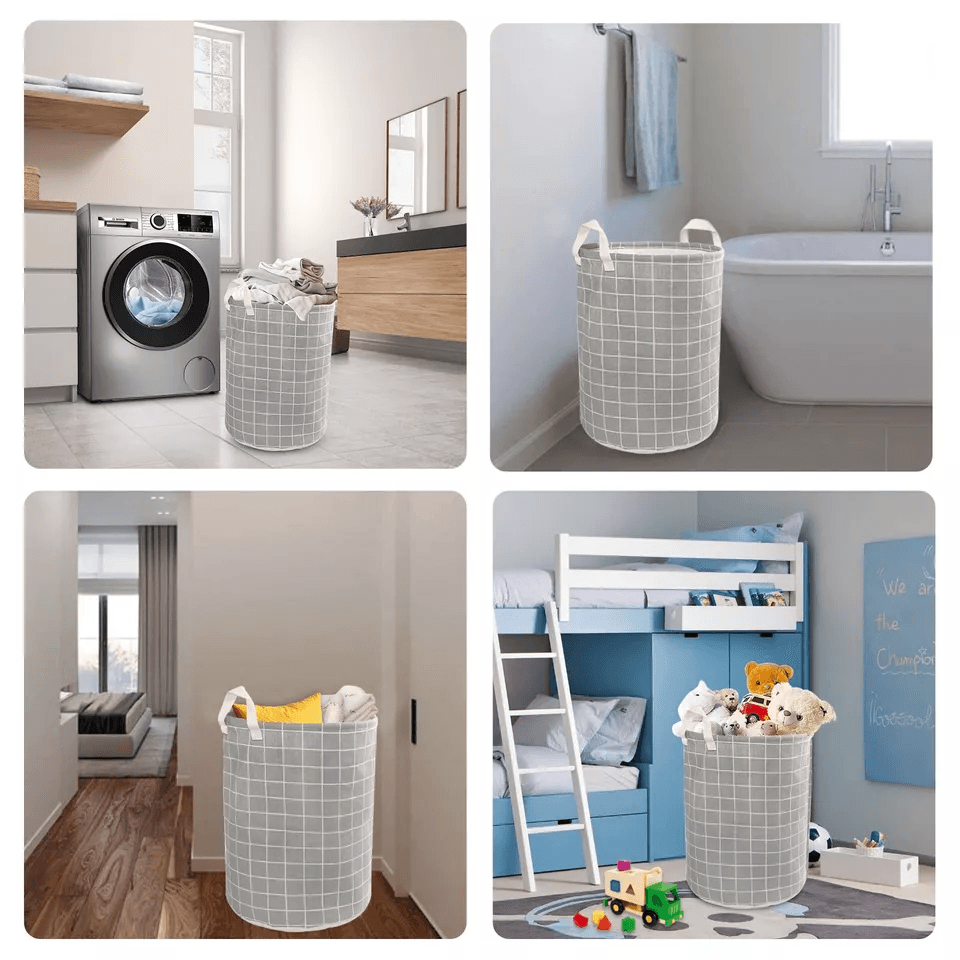 Large Foldable Laundry Hamper Waterproof Basket | Inspire Uplift