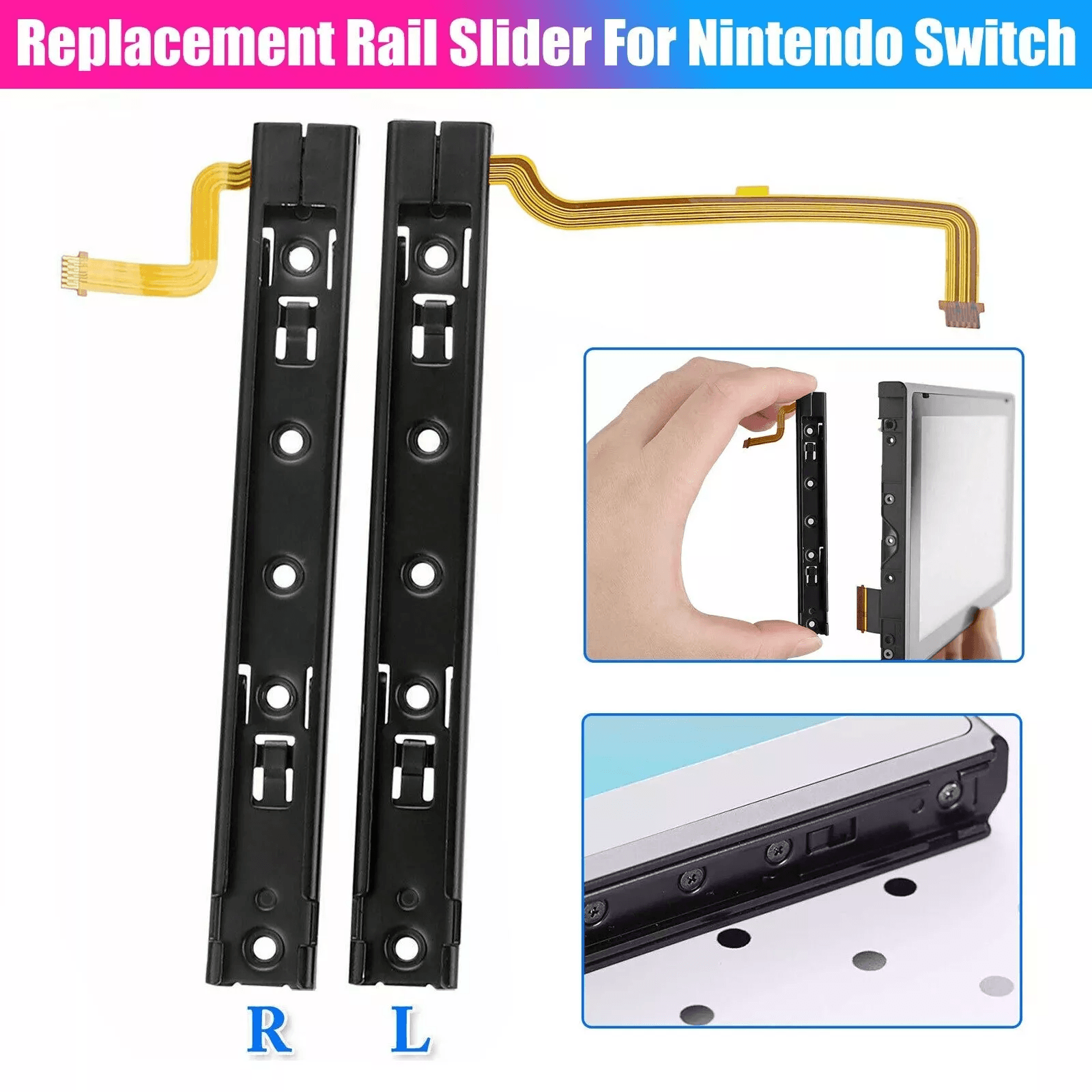 Joy-Con Slide Rail for Nintendo Switch Console | Inspire Uplift