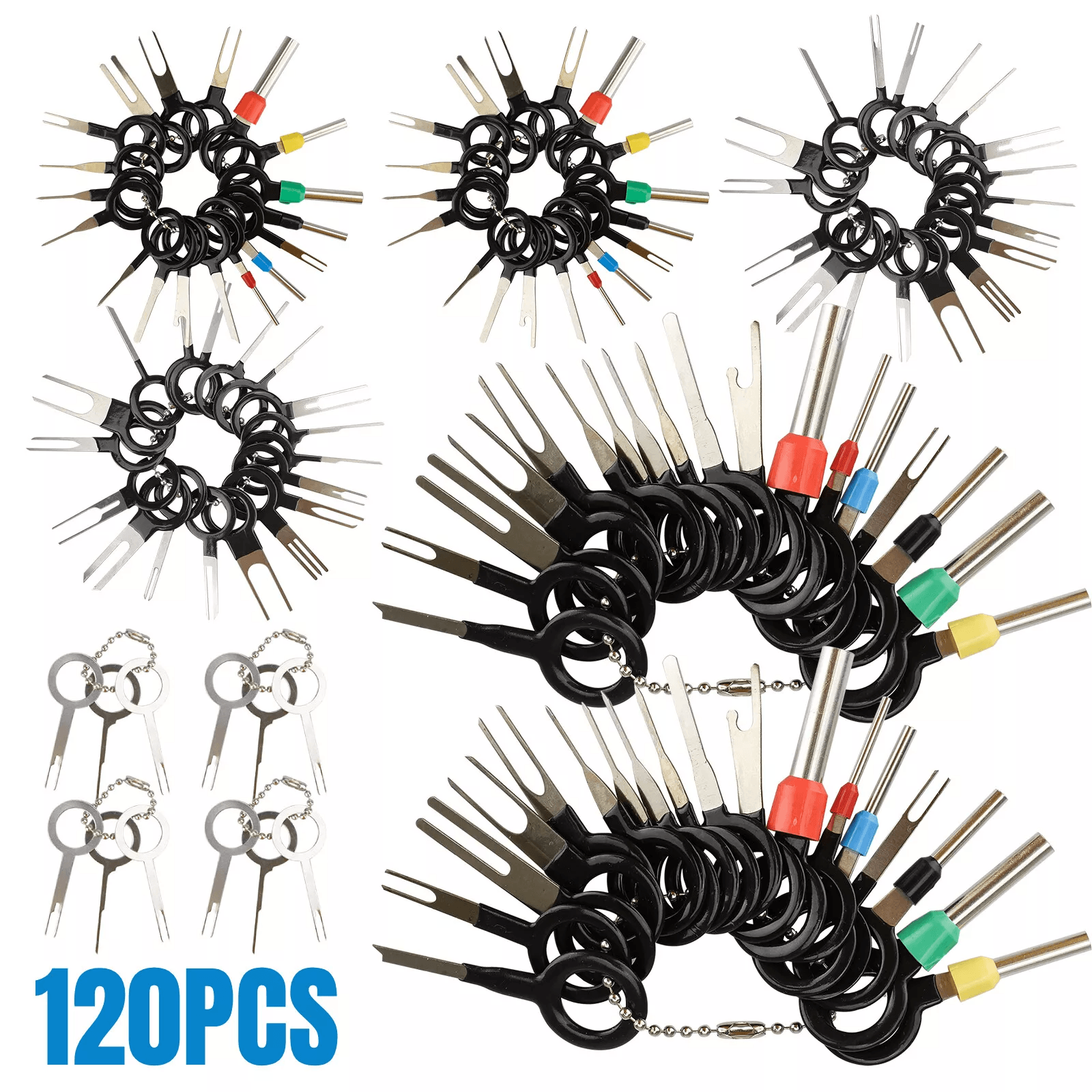 120pcs Car Terminal Removal Tool Kit – Extractor Set | Inspire Uplift