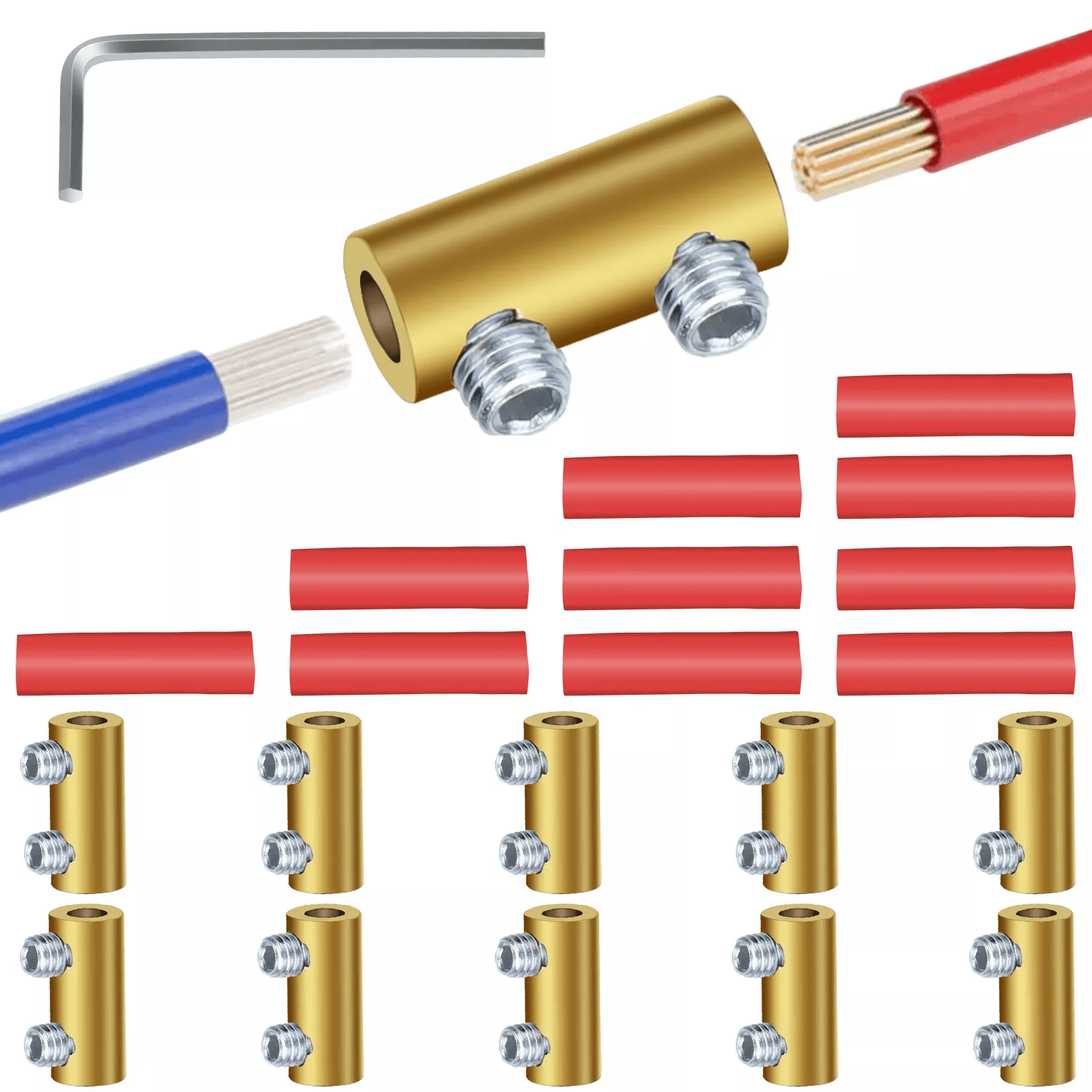 10 AWG Wire Connector Kit – 60A Quick Terminals | Inspire Uplift