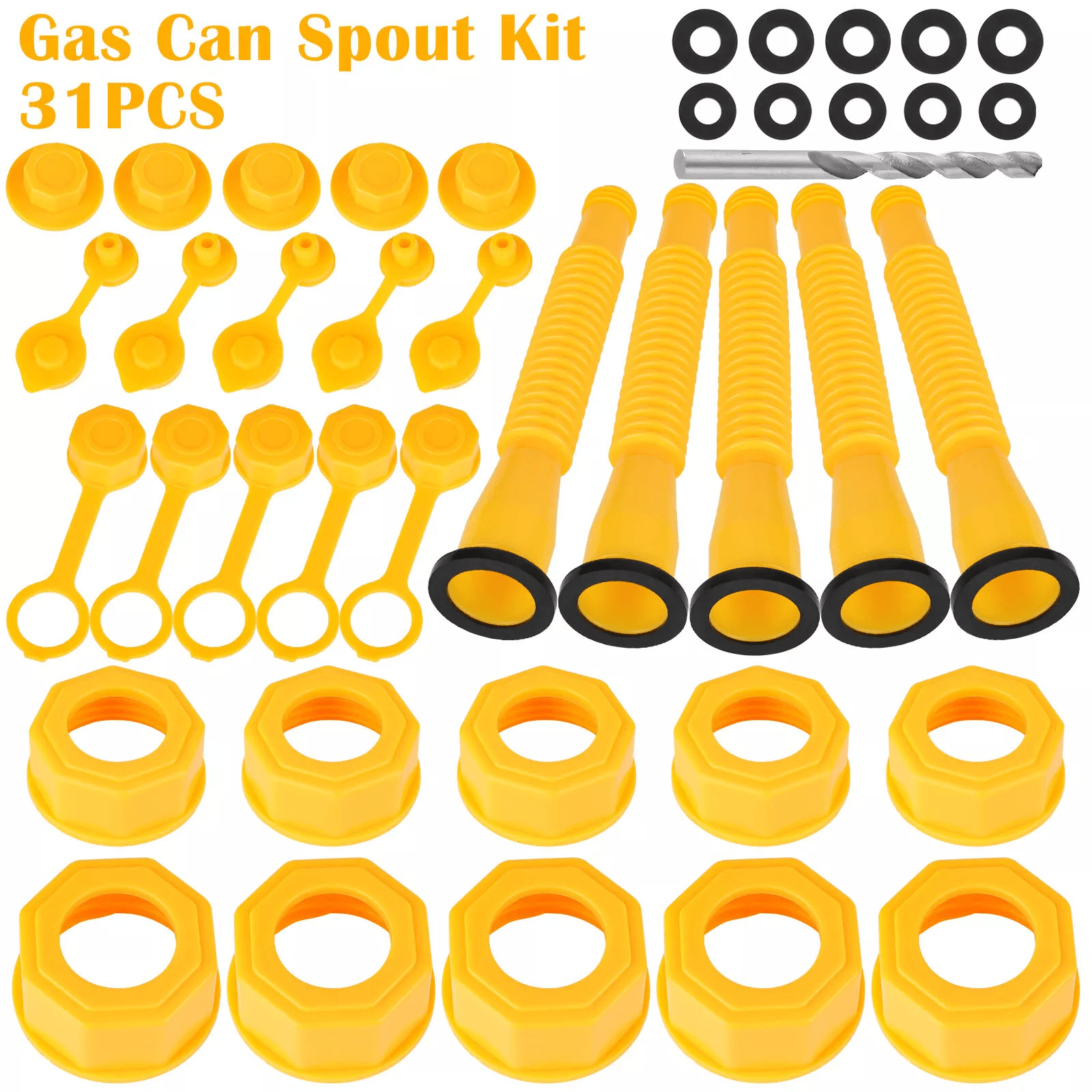 Gas Can Spout Vent Kit for Plastic Fuel Cans | Inspire Uplift