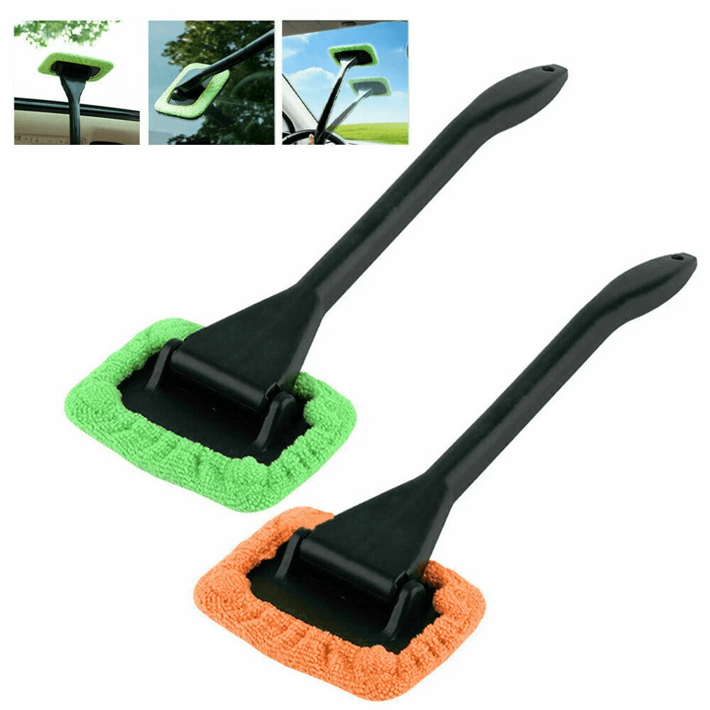 2X Car Windshield Microfiber Glass Cleaner Brush | Inspire Uplift