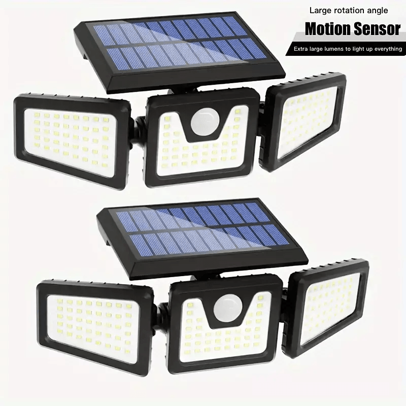 2 Pack LED Solar Motion Sensor Lights Outdoor | Inspire Uplift