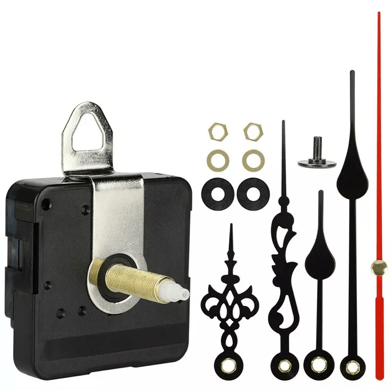 DIY Quartz Clock Movement Kit with Hands Set | Inspire Uplift
