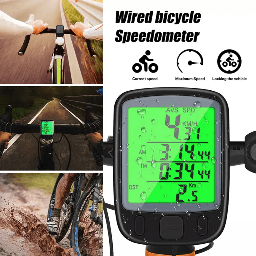 Wireless Bike Speedometer with LCD Display | Inspire Uplift
