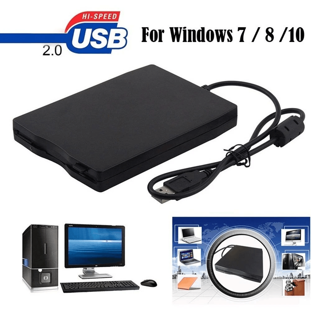 USB External Floppy Disk Drive for Win/Mac | Inspire Uplift