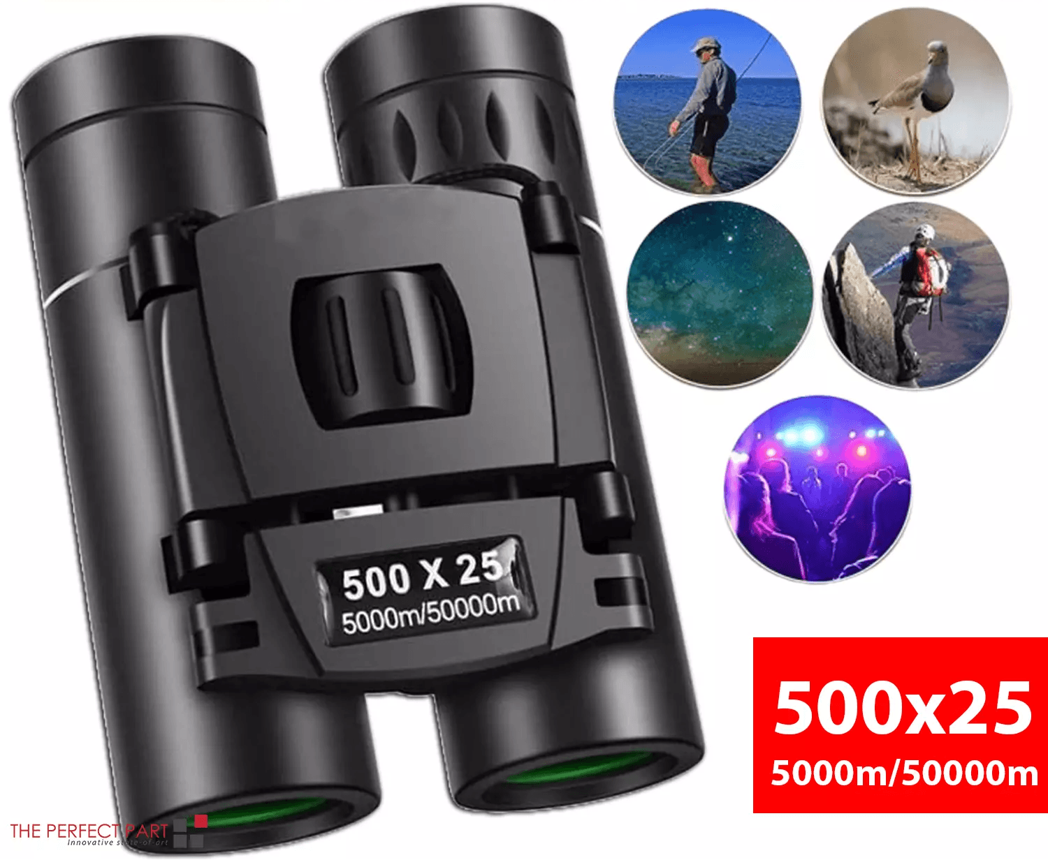 Compact HD Zoom Binoculars for Day & Night Use | Inspire Uplift