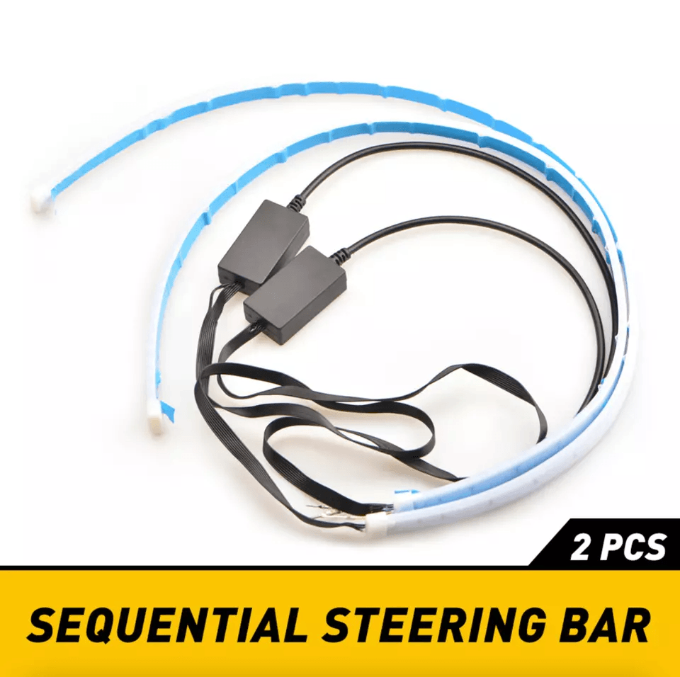 Amber LED DRL Turn Signal Strips 2x60CM | Inspire Uplift