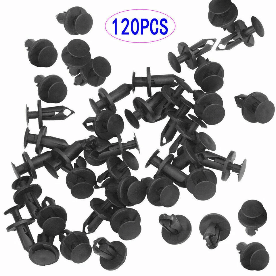 120PCS 8mm Car Bumper Clips Retainer Kit | Inspire Uplift