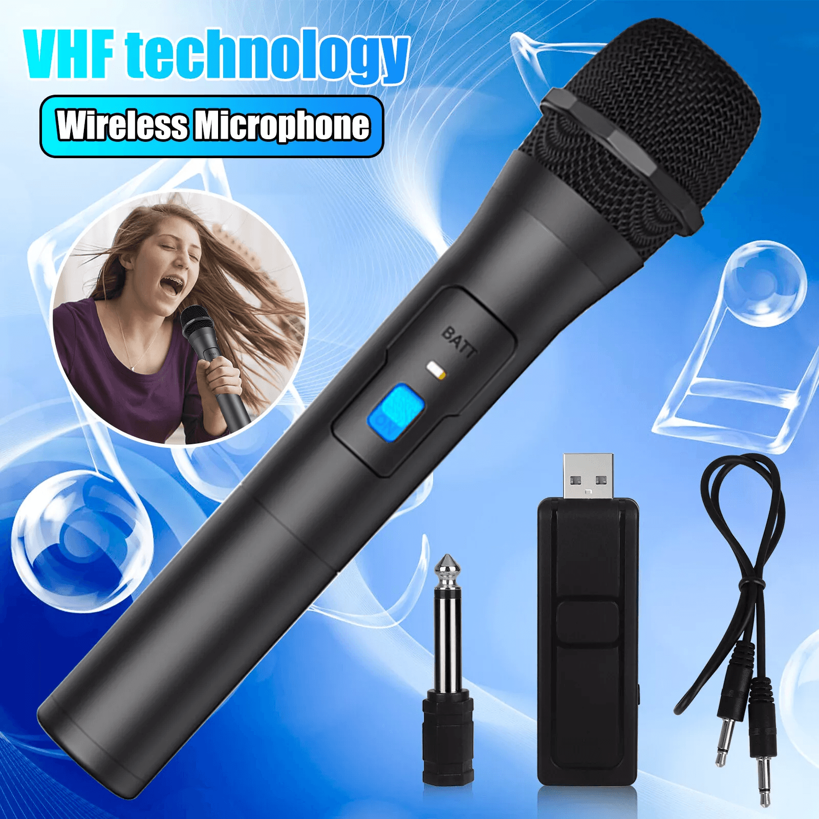 Professional VHF Wireless Mic System | Inspire Uplift