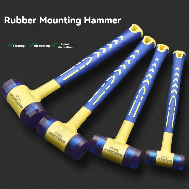 Double-Headed Rubber Mallet – Insulated Installation Hammer | Inspire ...