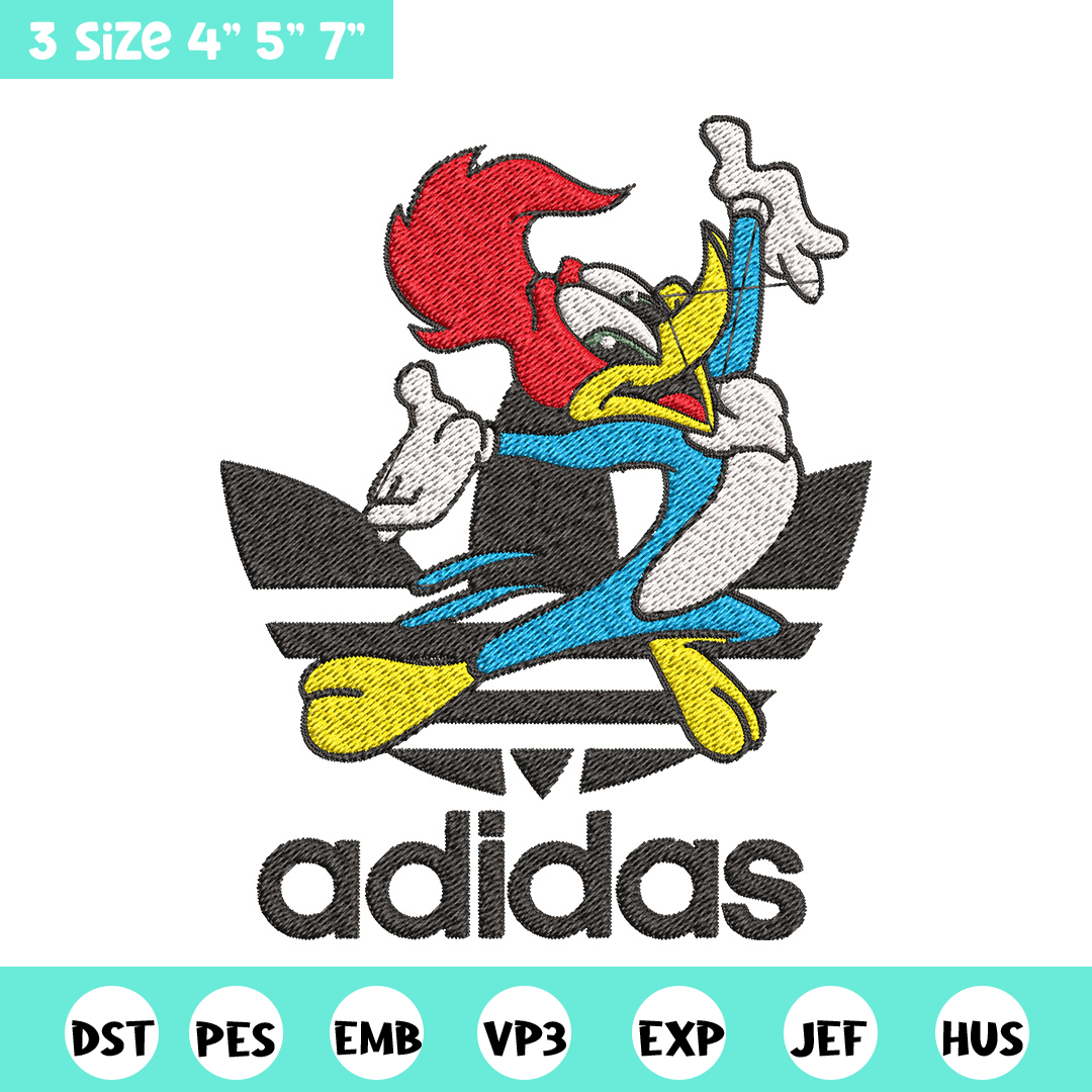 Woody cartoon Embroidery Design, Adidas Embroidery, Embroide | Inspire ...