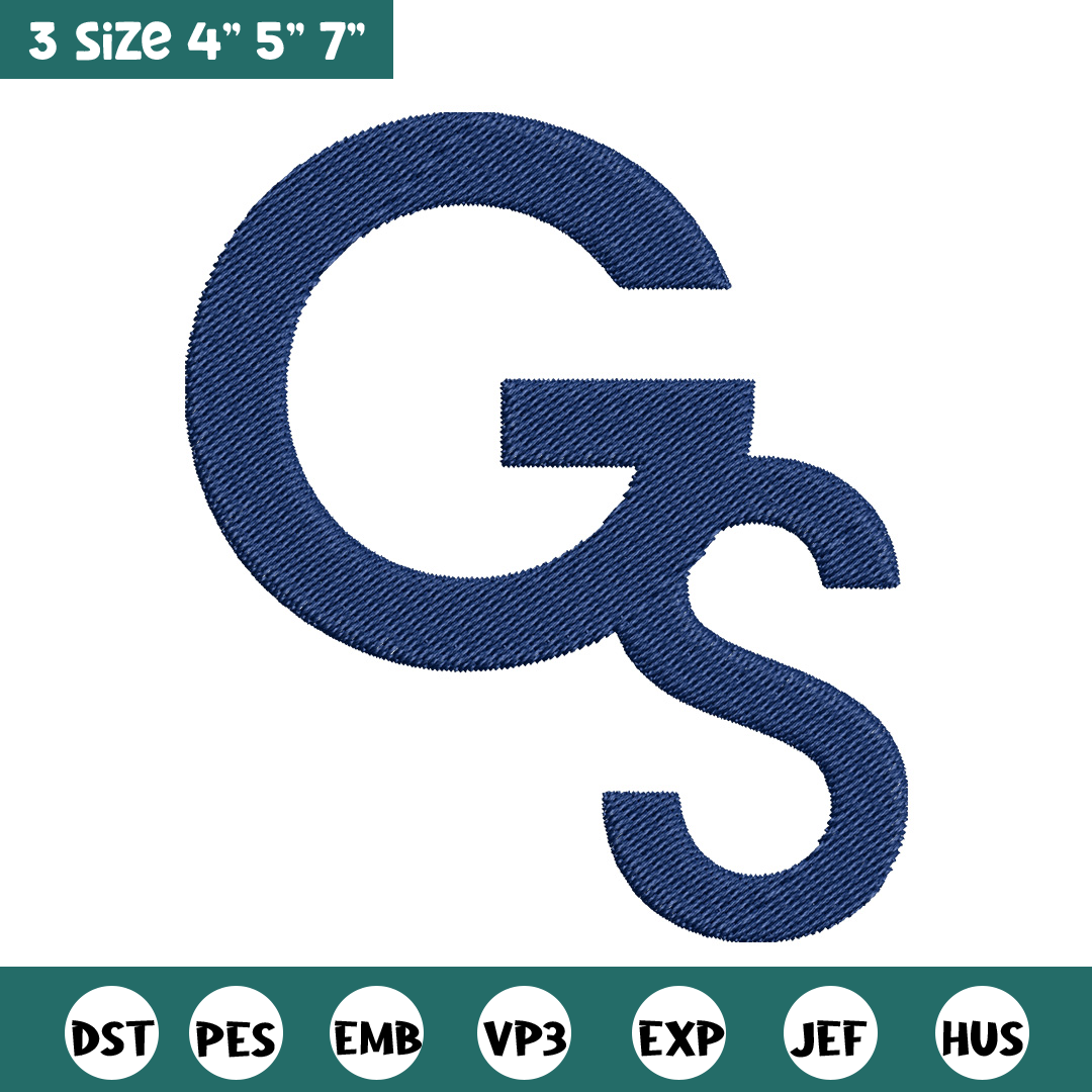 Georgia Southern logo embroidery design,NCAA embroidery, Spo | Inspire ...
